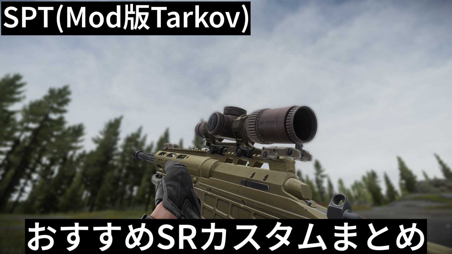 【SPT(Mod版Tarkov)】おすすめSR武器カスタムまとめ【v3.11.3】 - 今、ハマっているゲームを書く。